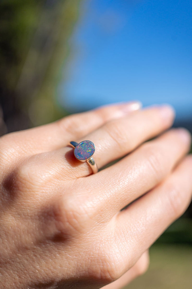 Australian Opal Ring – Crystal Castle